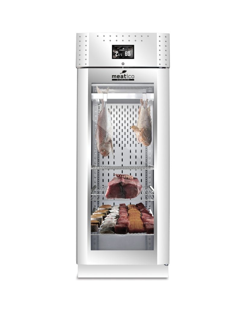 Dry Ager skap, Fisk, Enkel 700 ltr. VIP Green, 230V Meatico